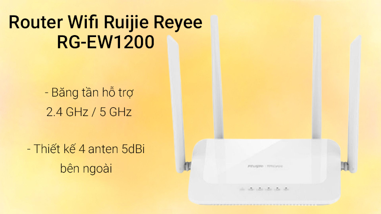 Router Wifi Ruijie Reyee RG-EW1200 - IoT CO.,LTD